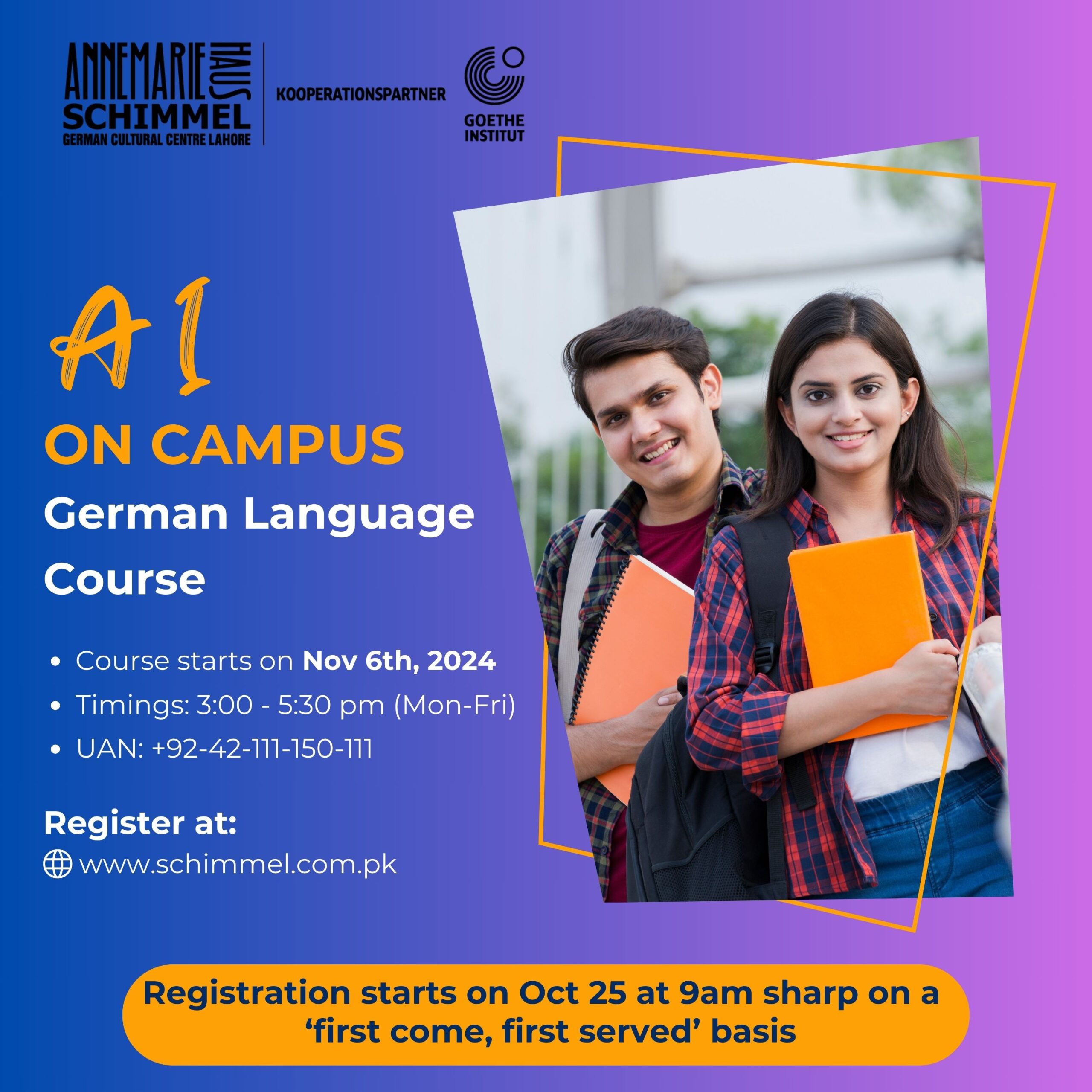 On-campus Courses – Annemarie-Schimmel-Haus